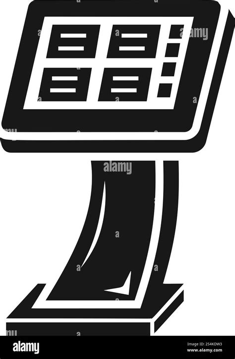 Info Vending Machine Icon Simple Illustration Of Info Vending Machine