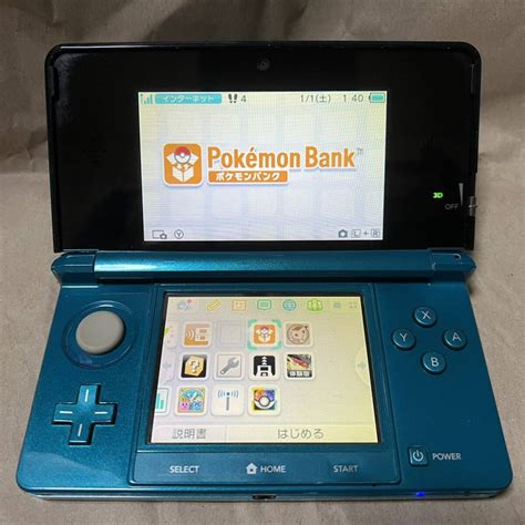 Yahooオークション ニンテンドー 3ds ブルー ポケモンバンク・ポ