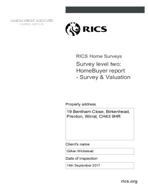 Fillable Online Survey Valuation Fax Email Print PdfFiller