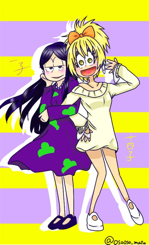 じょし松さん一子と十四子 ibisPaint