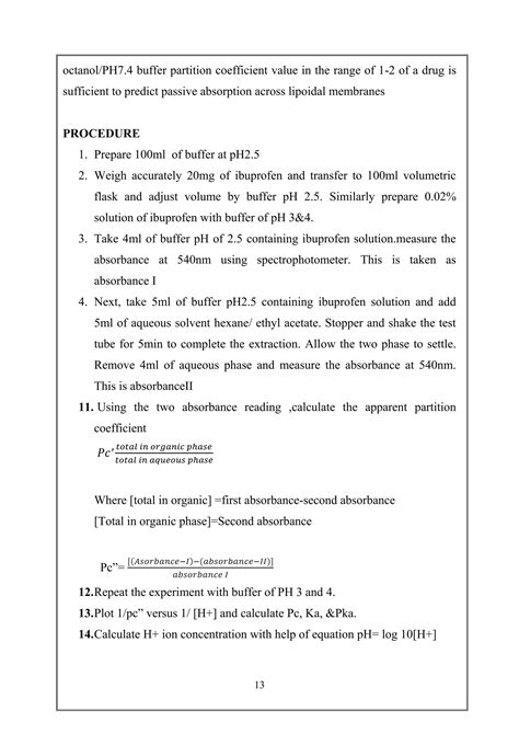 Biopharmaceutics And Pharmacokinetics Practical Manual Pdf