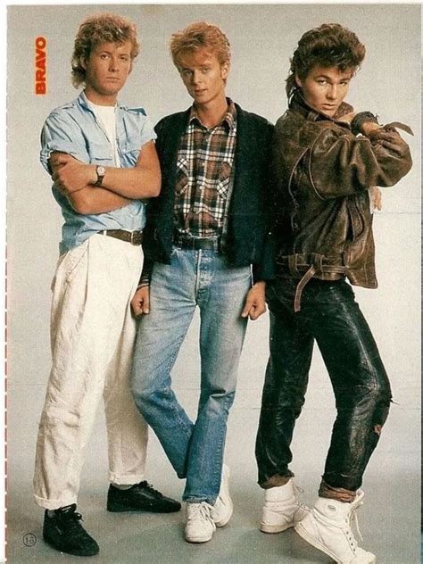 Pin De Dang Tran En 80s Men Ropa De Los Años 80 Moda Ochentera Los