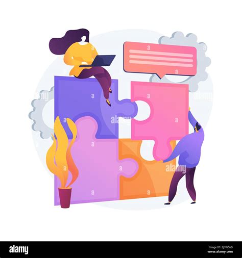 Design Structure Matrix Abstract Concept Vector Illustration Project