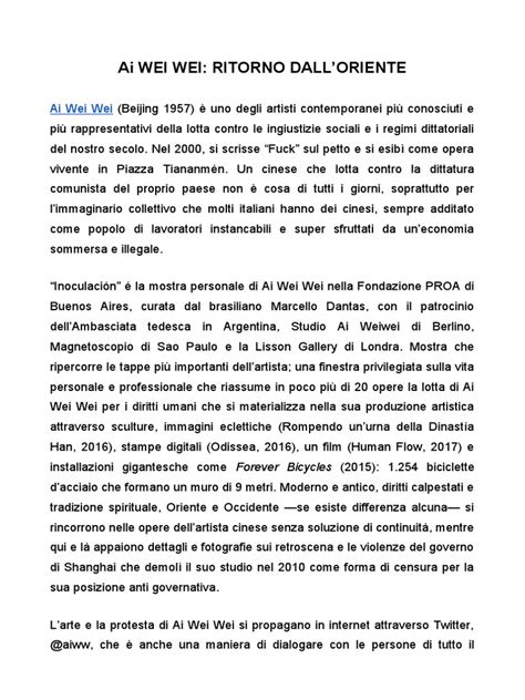 Ai Wei Wei Pdf