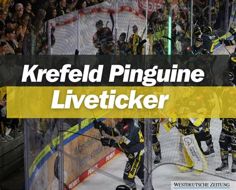 Krefeld Pinguine Vs Blue Devils Weiden Alle Infos Im Liveticker