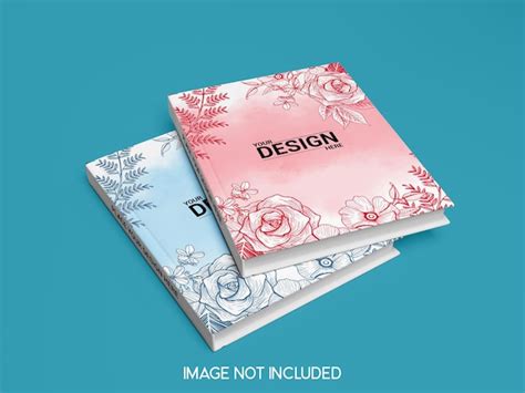 Premium Psd Simple Book Cover Mockup