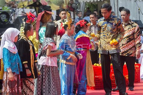 Promosi Buah Lokal Indonesia Antara Foto