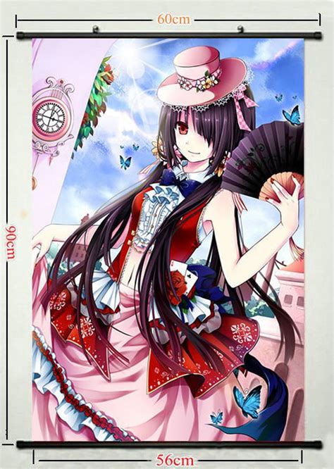 Date A Live Tokisaki Kurumi Dakimakura Anime Poster Wall 32x24