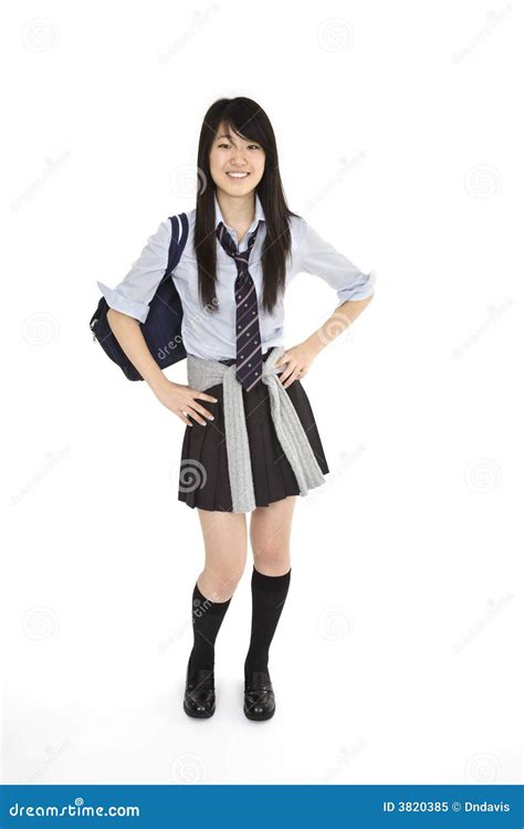 Estudante Japonesa Imagem De Stock Imagem De Sorriso 3820385