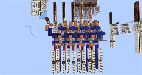 Decimal Adders Subtractors Minecraft Map