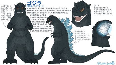 猫怪獣ノラ On Twitter 以前描いた猫怪獣ノラオリジナルゴジラをベースにしています。 ゴジラ Godzilla