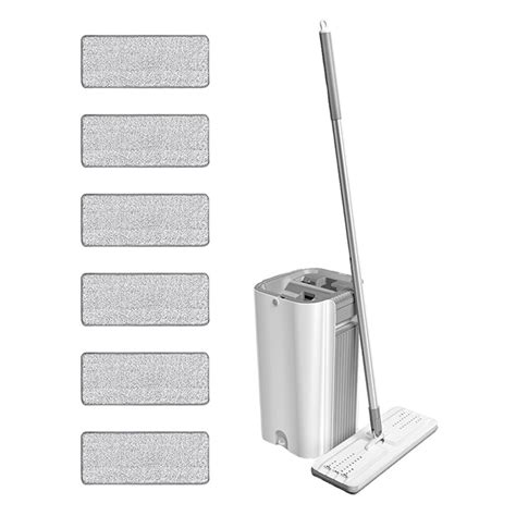 1 Set Microfiber Practical Useful Mop Bucket Mop C Grandado
