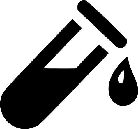 Svg Iconic Experiment Tube Sample Free Svg Image And Icon Svg Silh