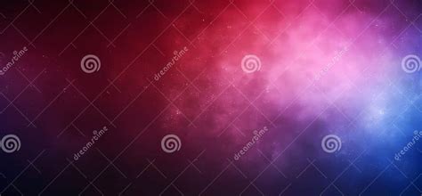 Red Purple Blue Gradient Background With Film Grain Stock Illustration