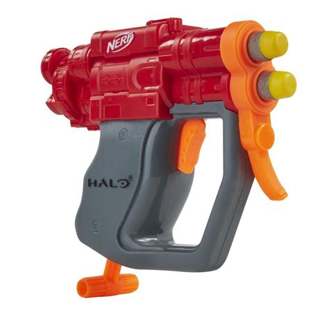 Nerf Microshots Halo Spnkr Mini Dart Firing Blaster And 2 Nerf Darts