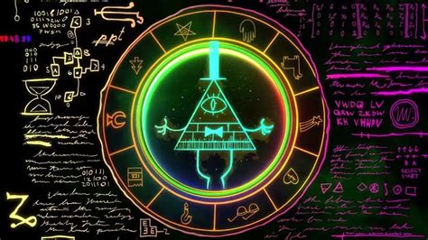 Animated Rgb 4k Wallpaper Gravity Falls Audio Responsive Gravity Falls Fall Video Wallpaper