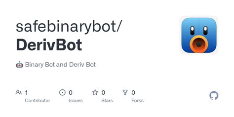Github Safebinarybotderivbot 🤖 Binary Bot And Deriv Bot