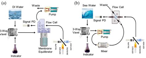 A Schematics Of The Detection System For Sami Co2 B Schematics Of