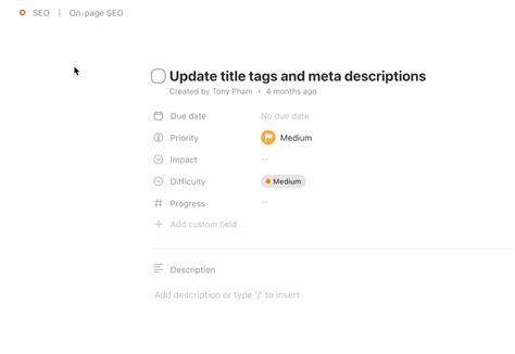 Move Tasks Between Lists Upbase Help Center