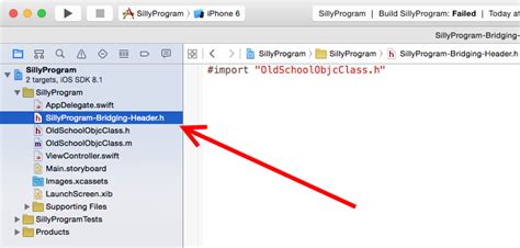 Ios Xcode Myprojectname Bridging Headerh Does Not Exist Stack Overflow