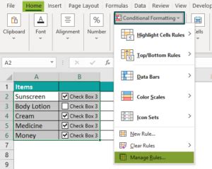 Checklist In Excel How To Make Create Step By Step Examples