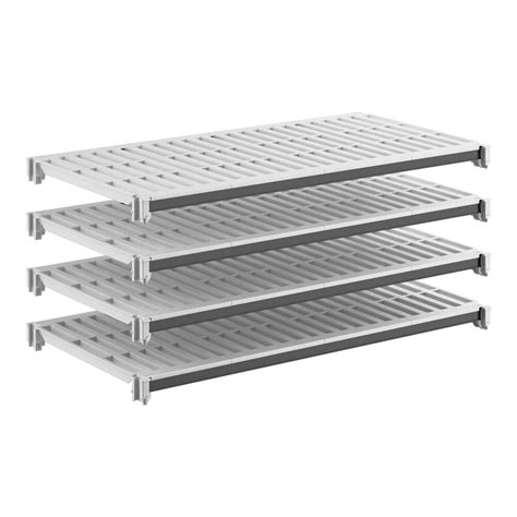 Cambro Exsk2448v4480 Camshelving® Elements Xtra Vented 4 Shelf Kit 24