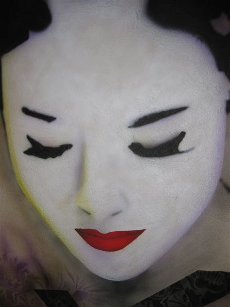 Finishing Acts Awesome Airbrush Class The Geisha