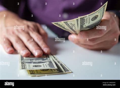 Man Giving Bribe To Businessman Corruption Concept Stock Photo Alamy