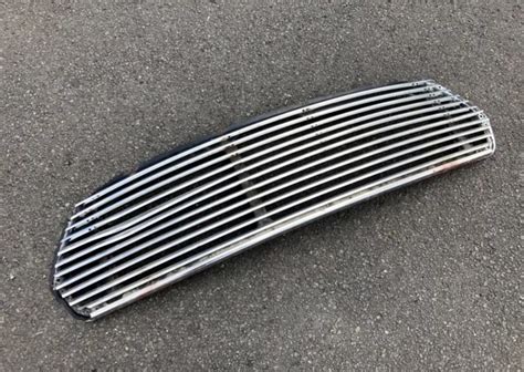 Classic Rover Austin Bmc Mini Cooper Slatted Chrome Grille Internal