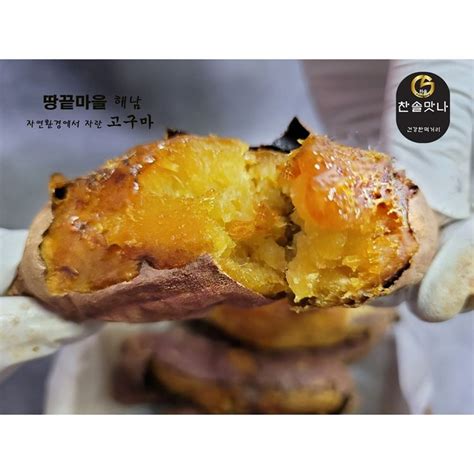 찬솔맛나 산지직송 해풍 맞은 해남 황토 꿀고구마 중상 3kg3kg 홈플러스 택배배송