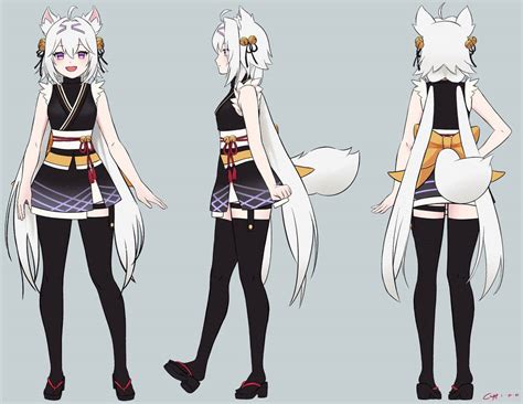 Filian Sleeveless Kimono Outfit By Chappyron On Deviantart
