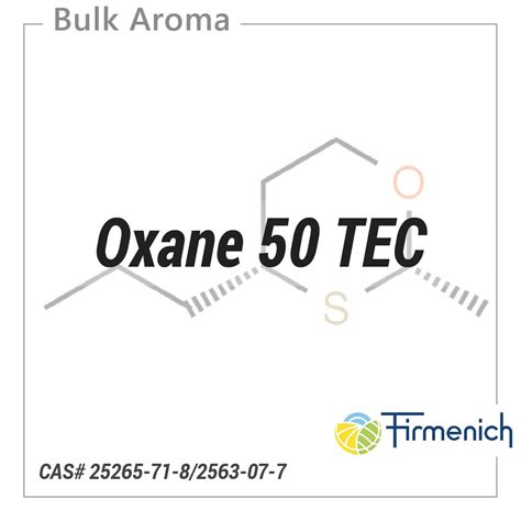 Oxane 50 Tec Dsm Firmenich Bulkaroma