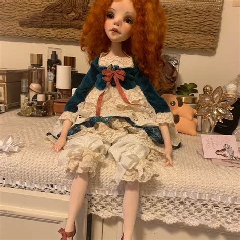 Small Doll With Movable Body Obitsu Bjd Doll Etsy