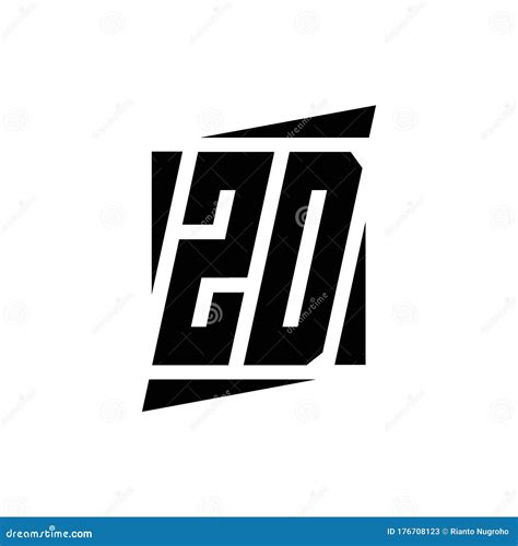 ZD Logo Monogram With Modern Style Concept Design Template Stock Vector Illustration Of Logo