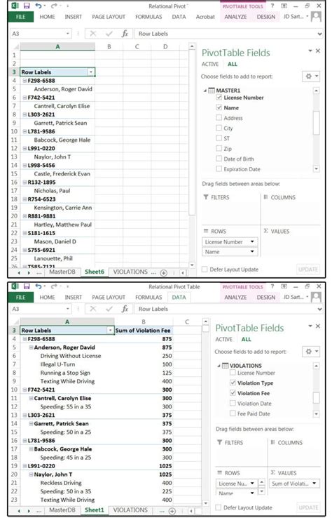 Create Excel Reports From Multiple Spreadsheets With Multi File Pivot Tables PCWorld