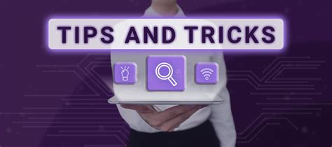 Text Caption Presenting Tips And Tricks Helpful Advices That Makes