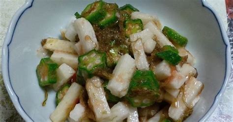 納豆昆布入りオクラと長芋の生タラコ和え By Dr仁平 【クックパッド】 簡単おいしいみんなのレシピが368万品