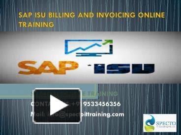 Best Sap Isu Billing And Invoicing Online Training Presentation Free To Download