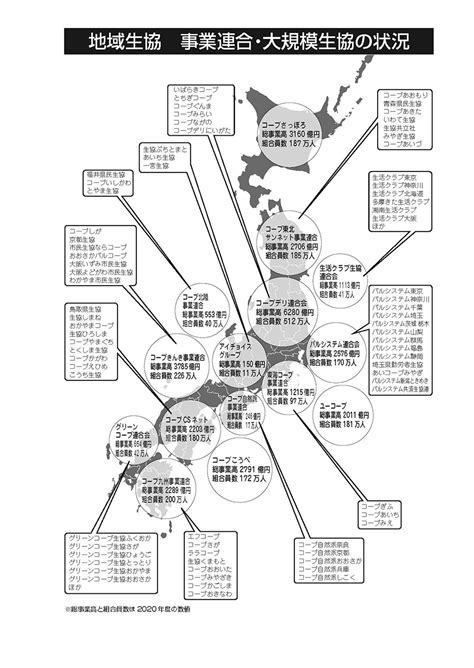 特集「生協 次世代シフト 本格始動」⑭ 地域生協 事業連合・大規模生協の状況／生協の総合概況 激流オンライン 流通業界の国内・海外ニュース