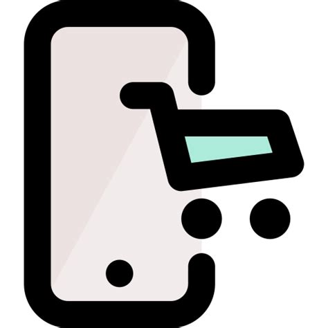 Loja online ícones de comércio e compras grátis