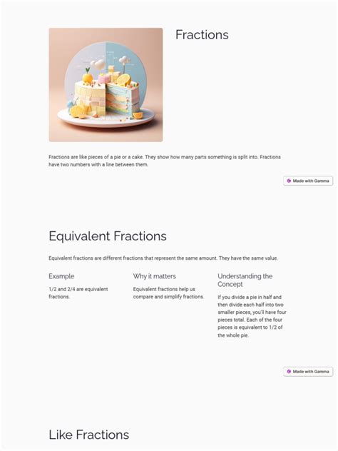fractions pdf mathematical objects mathematical notation