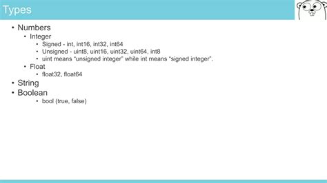 Golang Overview Of Go Golang Language Pptx