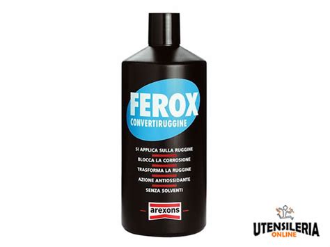 Ferox trattamento convertiruggine Arexons azione antiossidante [4148]