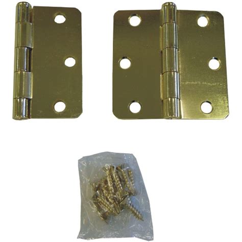 2 Pc 4 Brass Hinge Valley Industries Corporation