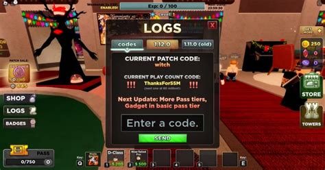 Roblox SCP Tower Defense Codes For Rewards