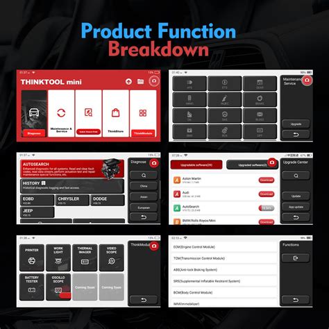 Thinkcar Thinktool Mini OBD Scanner Professional Full System Diagnostic Scanner