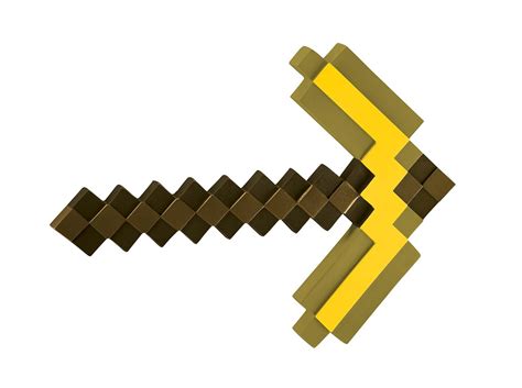 Przebra Oficjalny Kilof Minecraft Premium Mojang Premium Gold Wykonany