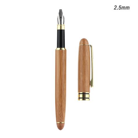1pc Broad Stub Chisel Pointed Nib Bamboo Calligrap Vicedeal