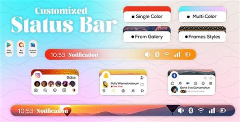 Material Customized Status Bar Super Status Bar Code Market