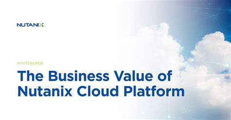 Isaac G On Linkedin Idc Business Value Of Nutanix Cloud Platform